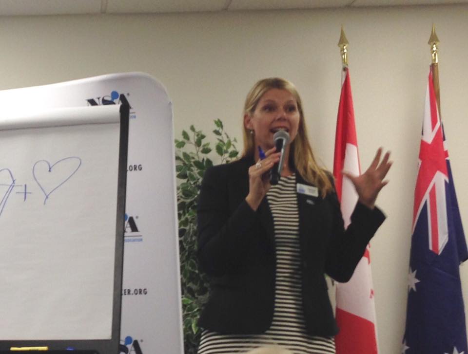 Speaking in America at the NSA Leadership Institute, Phoenix Arizona ...